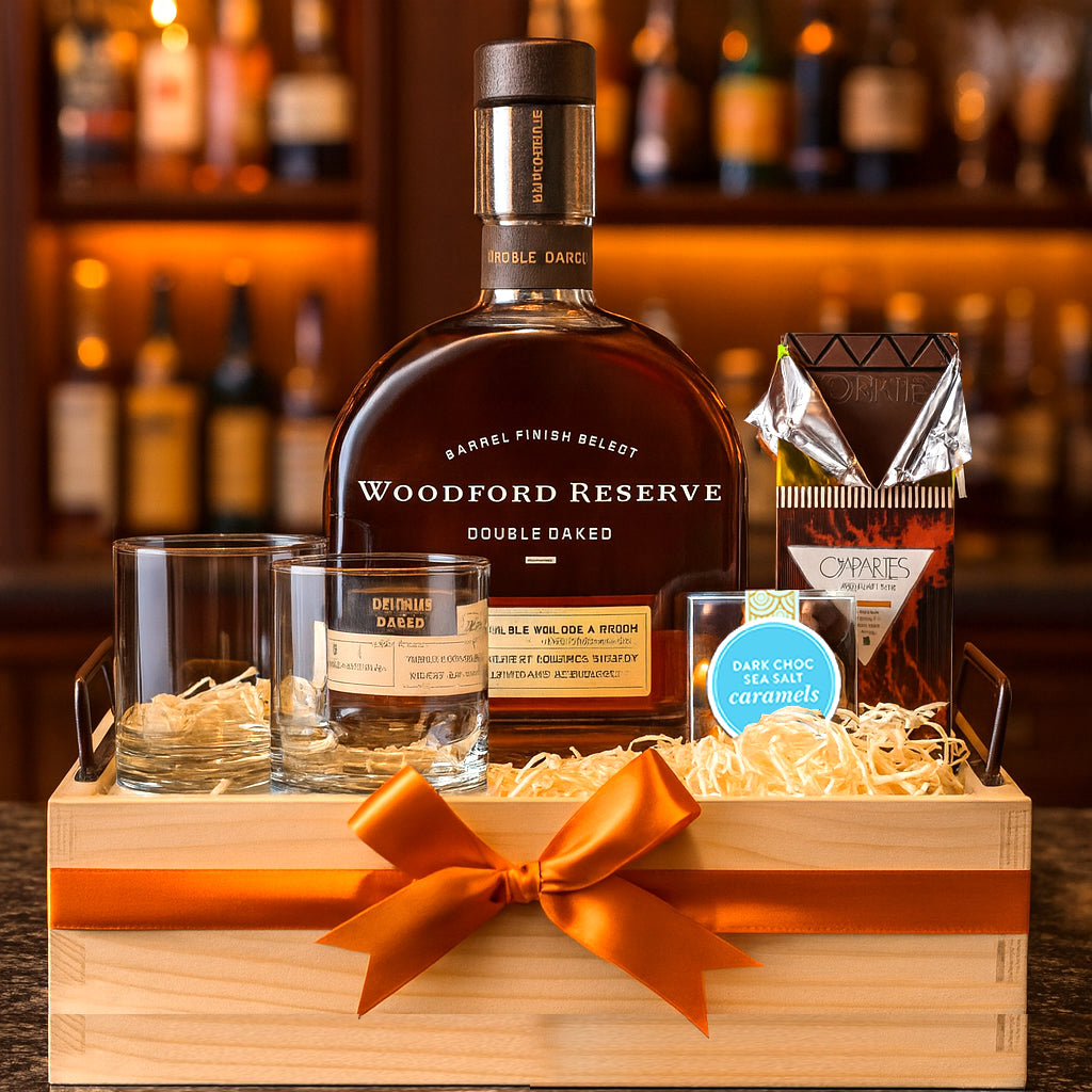 Woodford Reserve Glasses Gift – Bottle Engraving