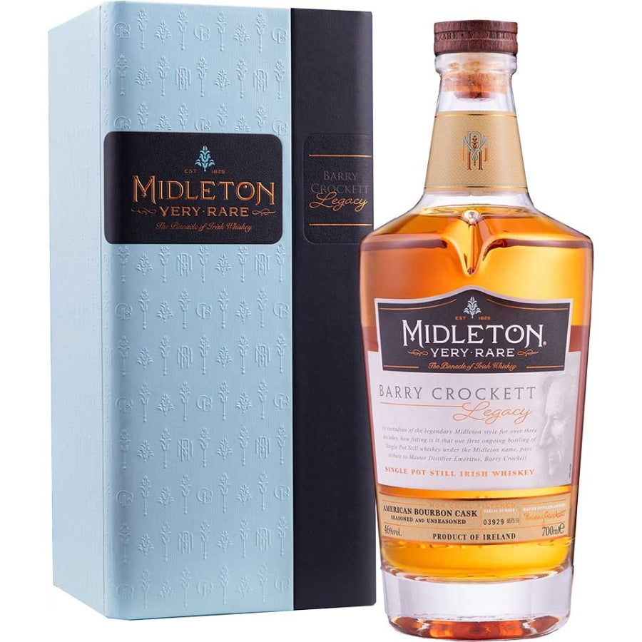 Midleton Very Rare Barry Crockett Legacy Irish Whiskey – Bottle Engraving