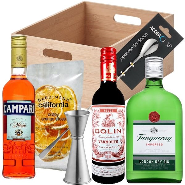 Negroni Cocktail Gift Set – Bottle Engraving