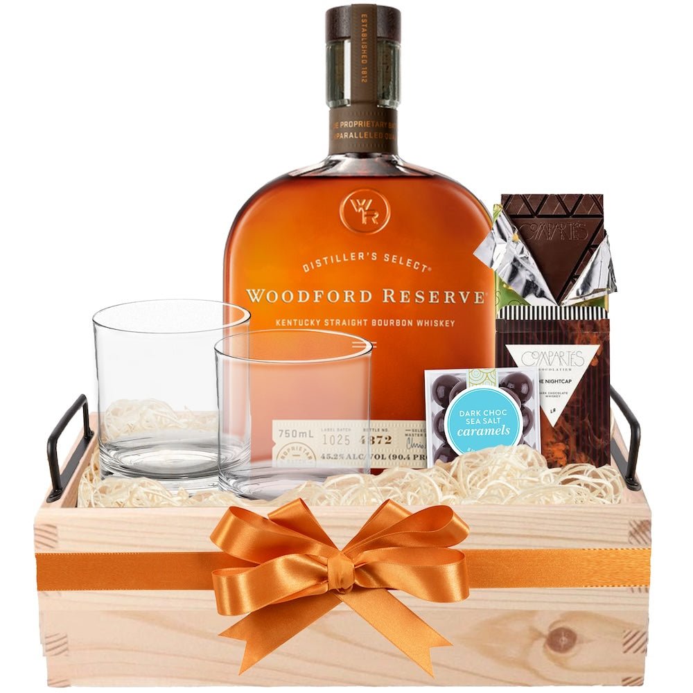 Woodford Reserve Glasses Gift – Bottle Engraving